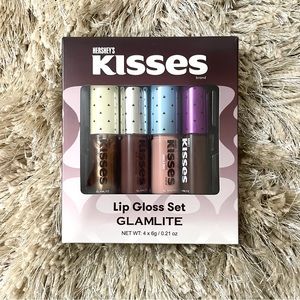 Glamlite | Makeup | Hersheys Kisses X Glamlite Lip Gloss Set | Poshmark